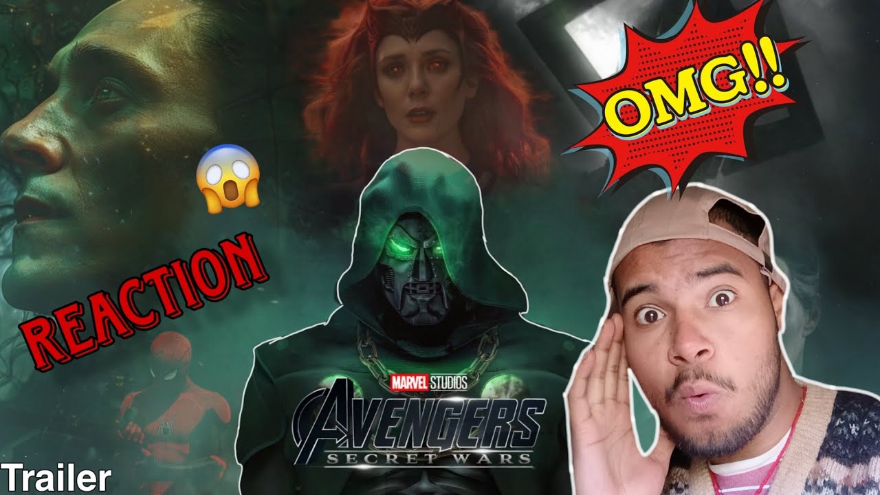 Avangers secret wars trailer reaction 🤯🔥| Marvel | Marvel comics ...