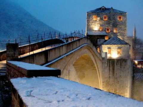 Mostar in the snow - YouTube