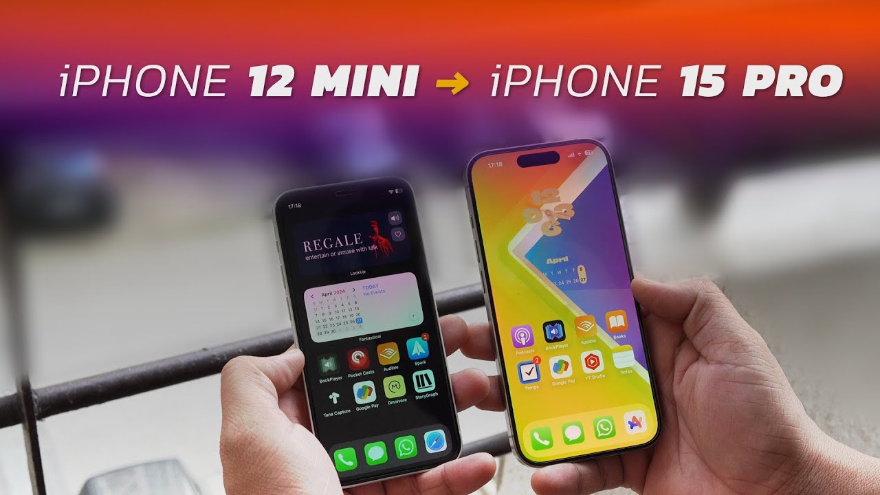 iPhone 12 mini to iPhone 15 Pro: My Upgrade Experience - YouTube