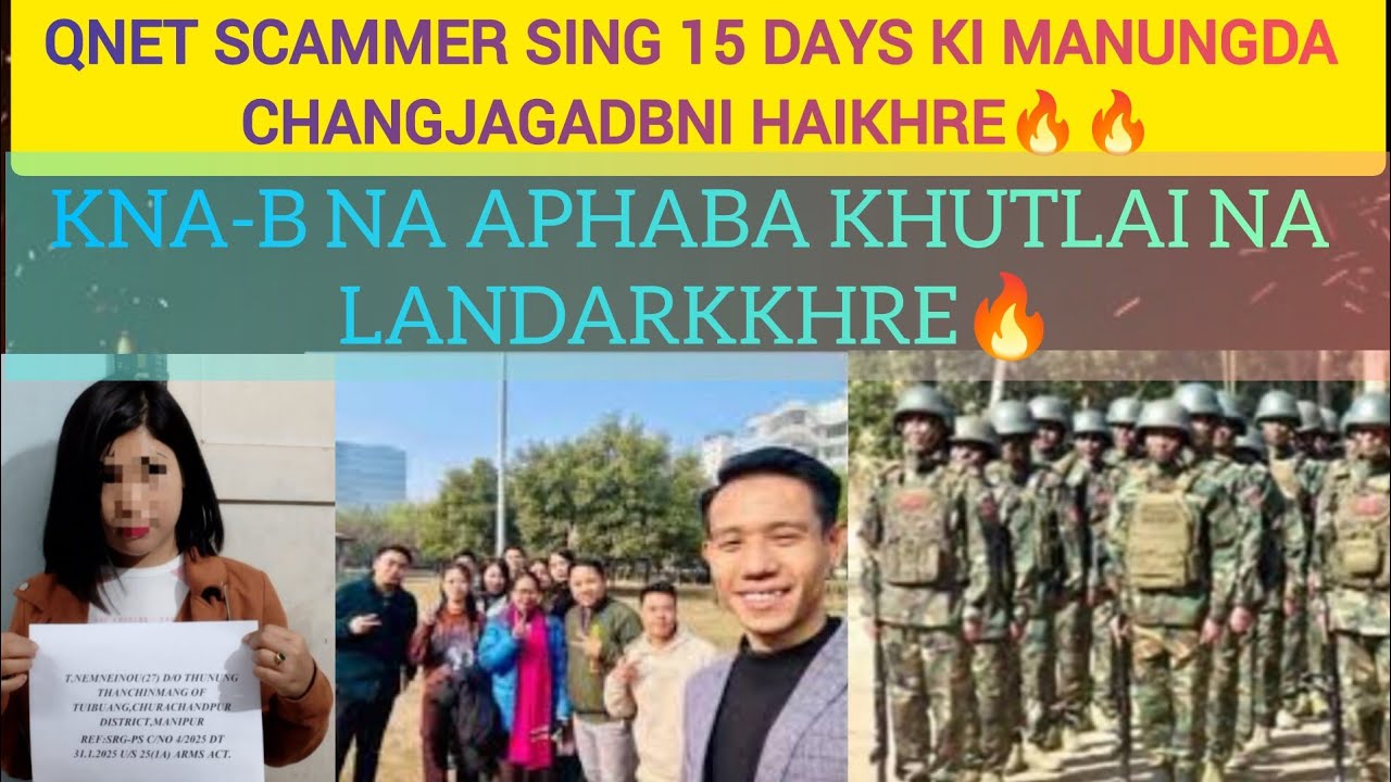 KNA-B NA APHABA KHUTLAI NA LANDARKKHRE🔥QNET SCAMMER SING 15 DAYS KI ...