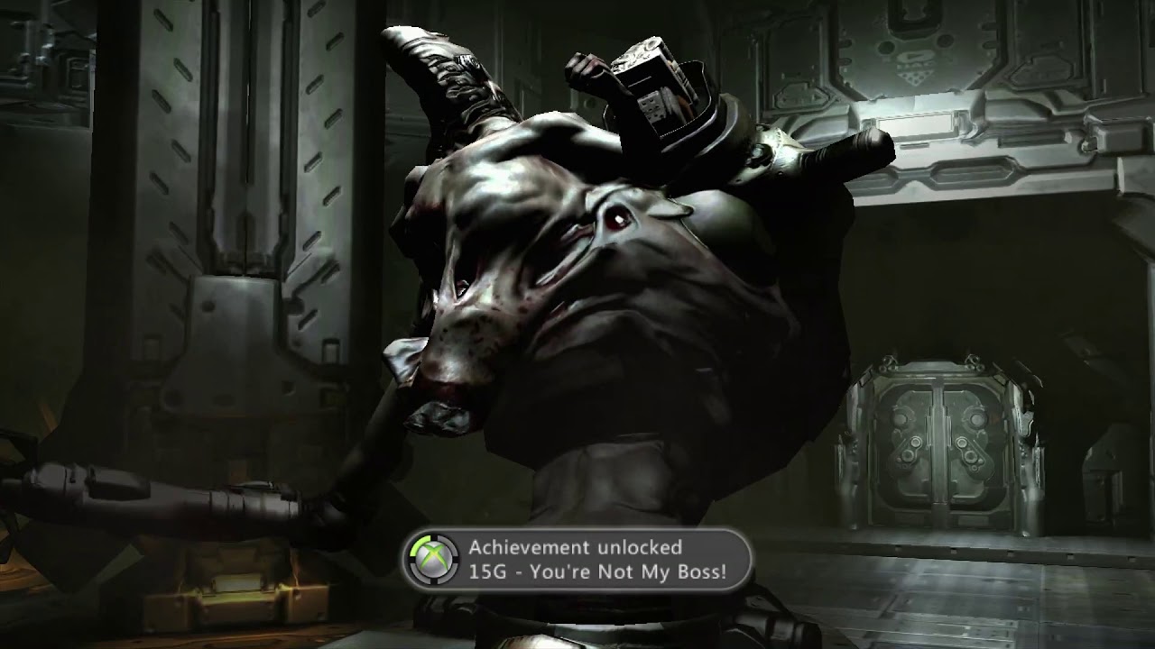 Doom 3 BFG Bonus 02 Boss 03 Sabaoth - YouTube