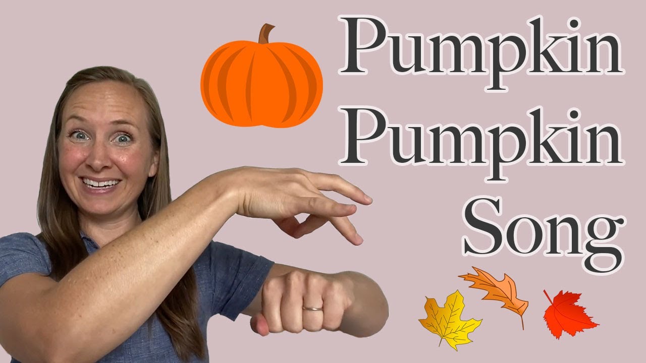 Fall 🍂 Autumn 🍁 Nursery Rhyme With Hand Motions | For Infant and ...