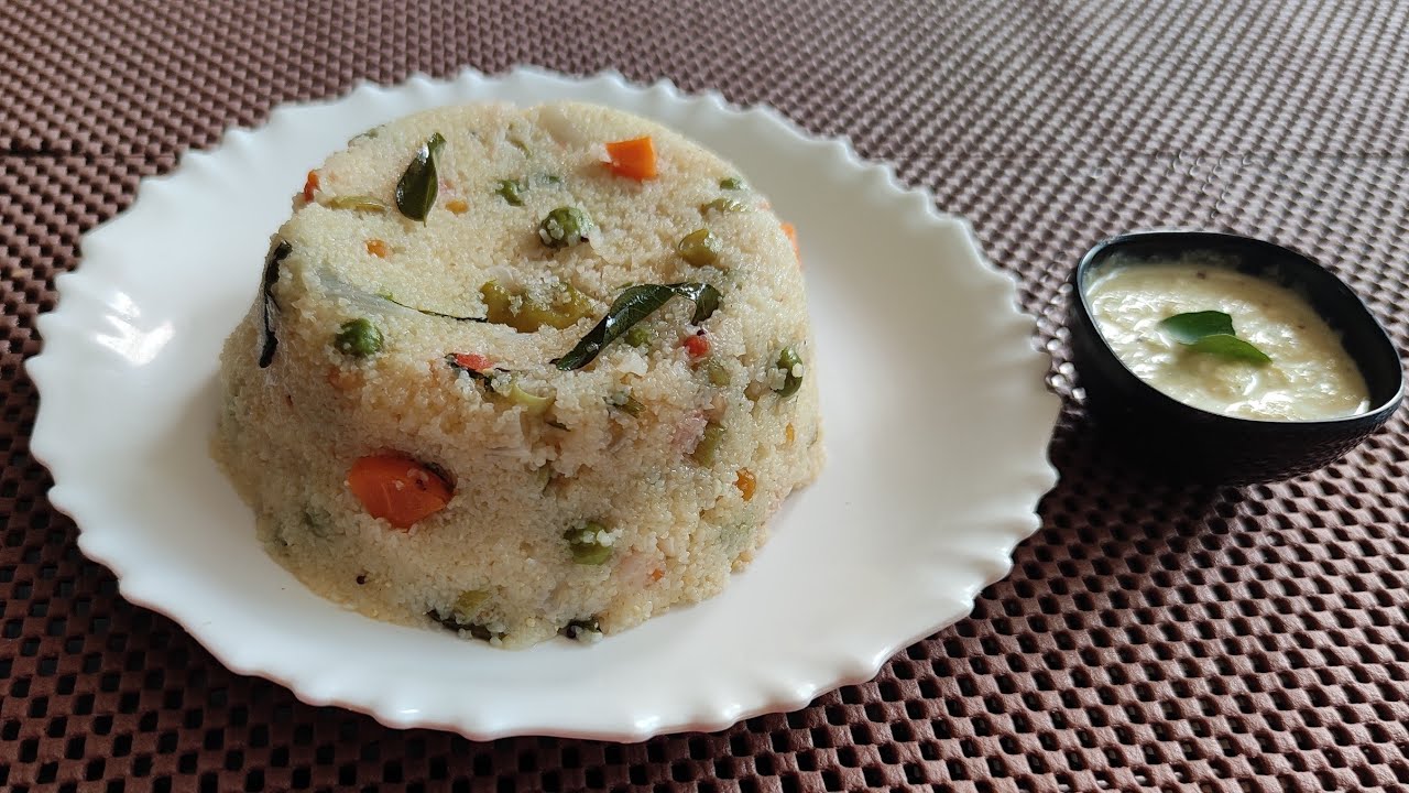 BROKEN WHEAT UPMA | SAMBA RAVA UPMA | SOUTH INDIAN BREAKFAST RECIPE ...