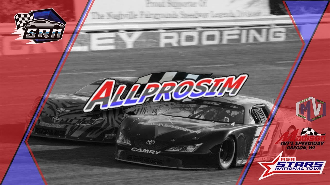All Pro Sim Series | Round 4 at Nashville Fairgrounds Speedway ...