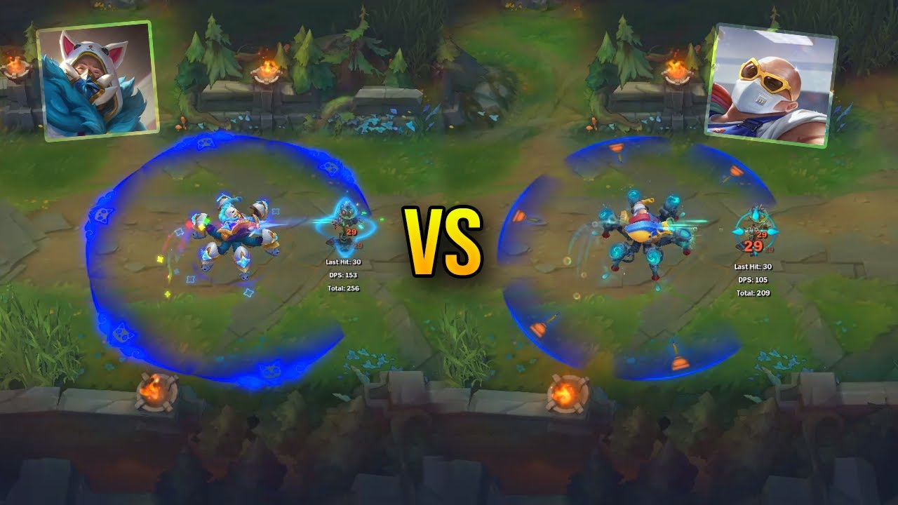 Urgot The Clogfather vs Pajama Guardian Cosplay Urgot - Skin Comparison ...