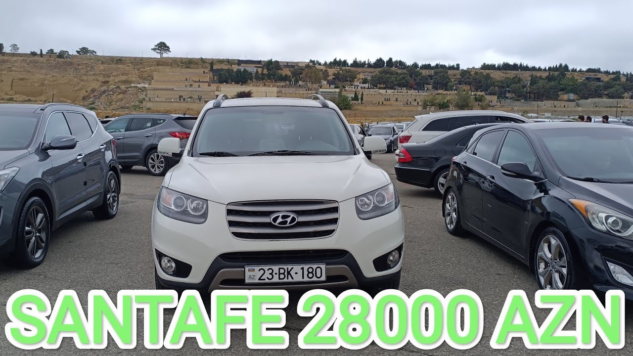 Maşin bazarı.HUNDAY SANTAFE 2011 MATOR 2 DİZEL. - YouTube