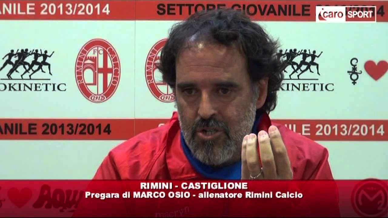 Icaro Sport. Rimini-Castiglione, il pregara di Marco Osio - YouTube