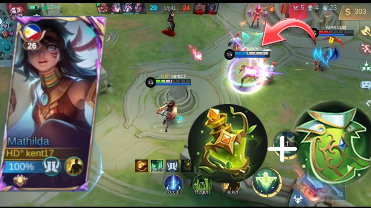 THIS IS WHY MATHILDA IS ONE OF THE BEST SUPPORT HERO | MATHILDA ...