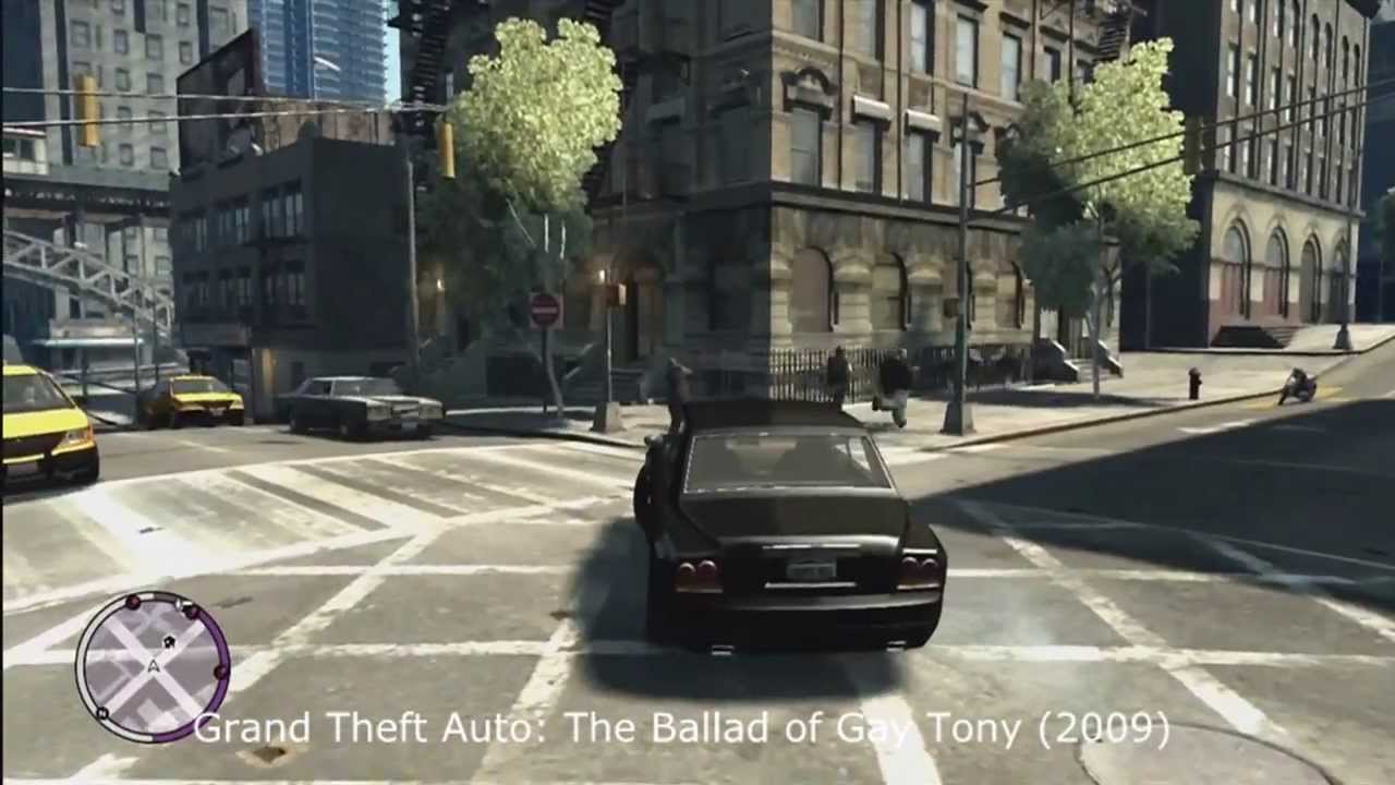 Grand Theft Auto history 1997-2014 (part 2) - YouTube