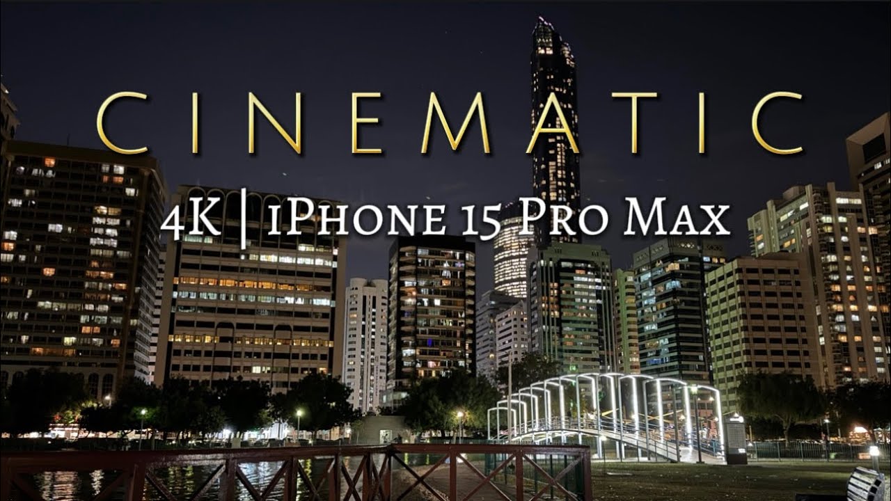 [4K] Cinematic iPhone 15 Pro Max | Lake Park | Abu Dhabi - YouTube