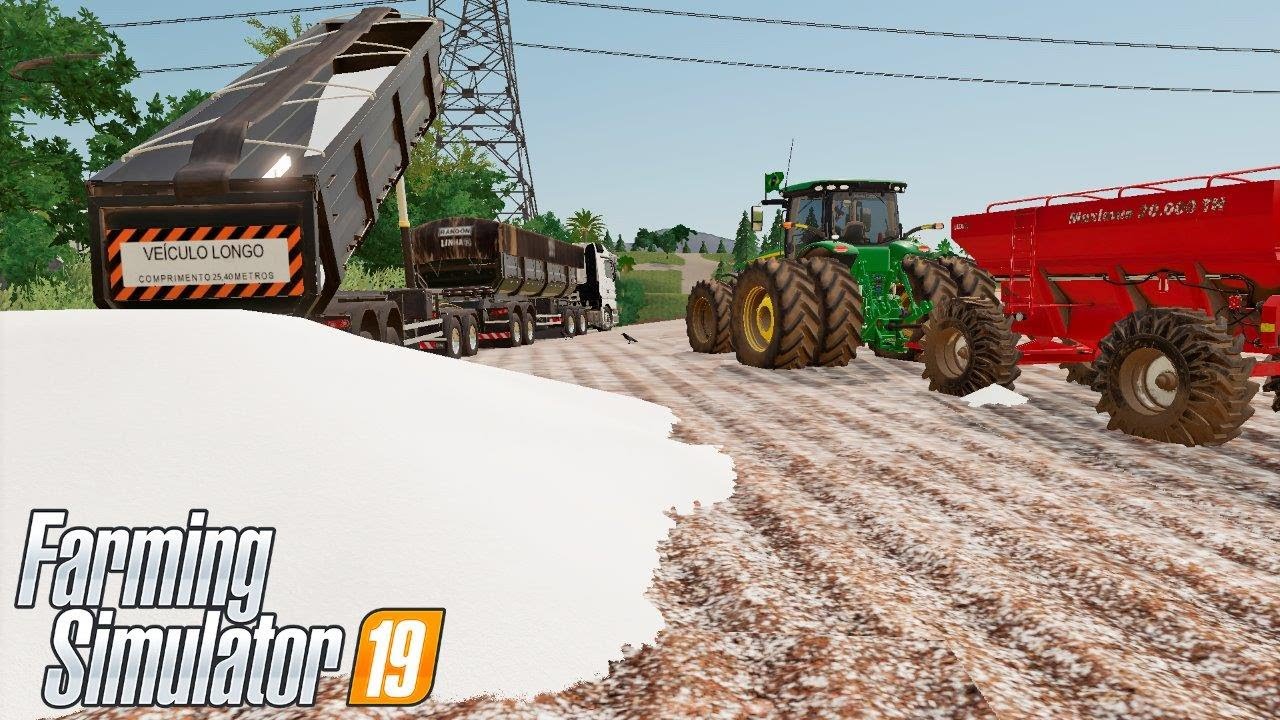CONTINUANDO A LIDA DO CÁLCARIO || AGRONÓPOLIS || FARMING SIMULATOR 19 ...