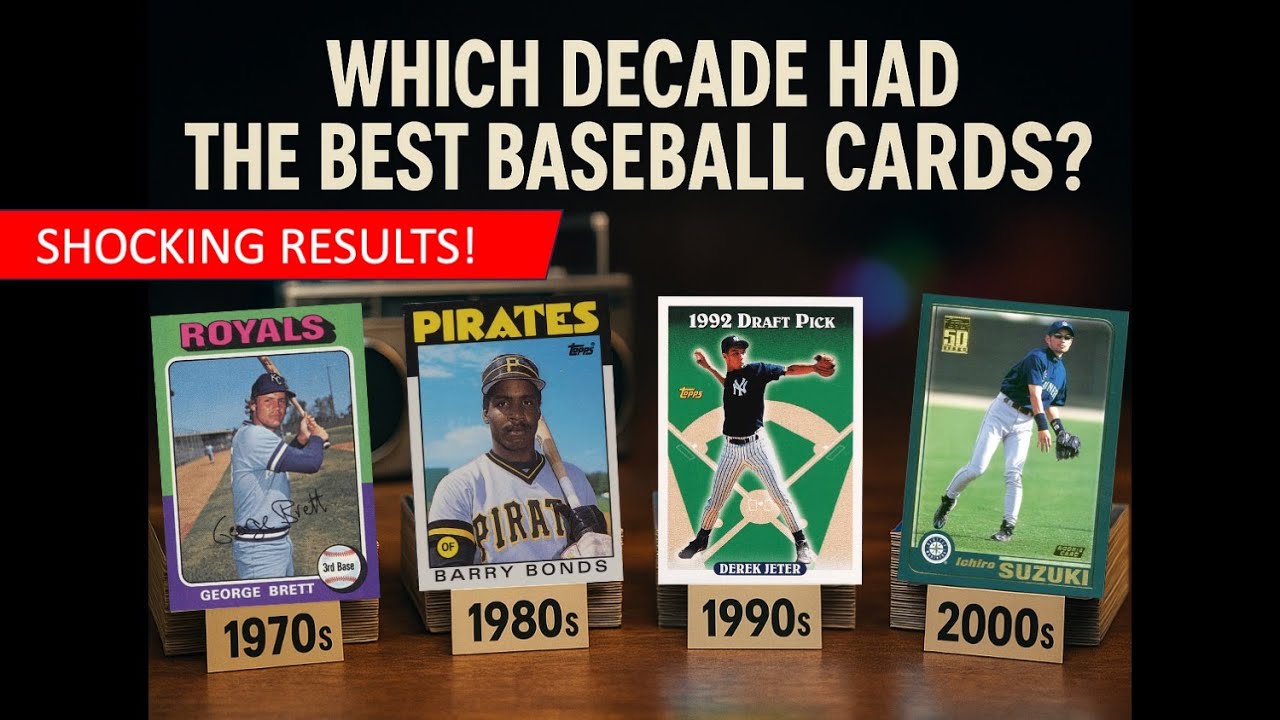 The Best Decade for Baseball Cards MAY SURPRISE you! Is it the 1970s ...