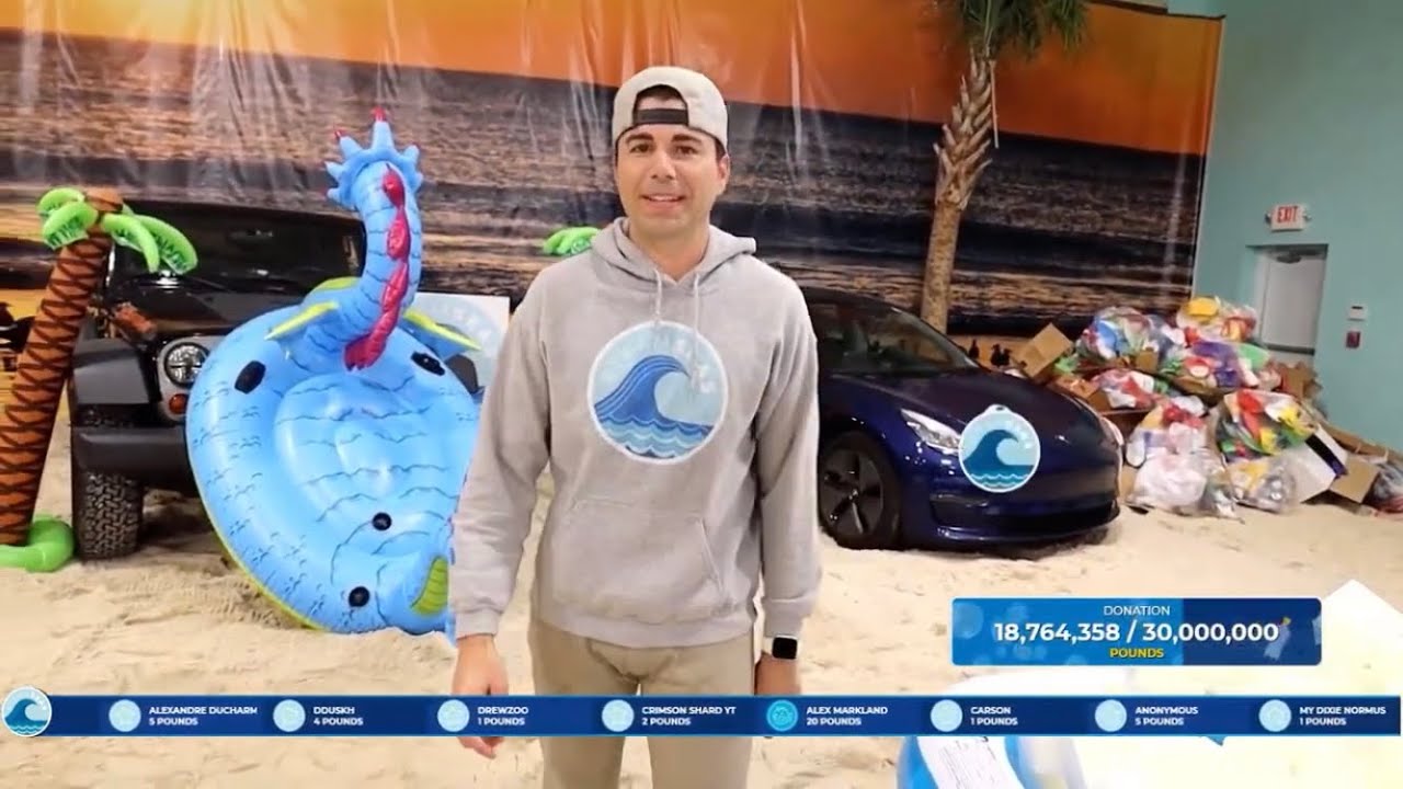 Mark Rober gets mega-slapped 3 times in MrBeast stream - YouTube