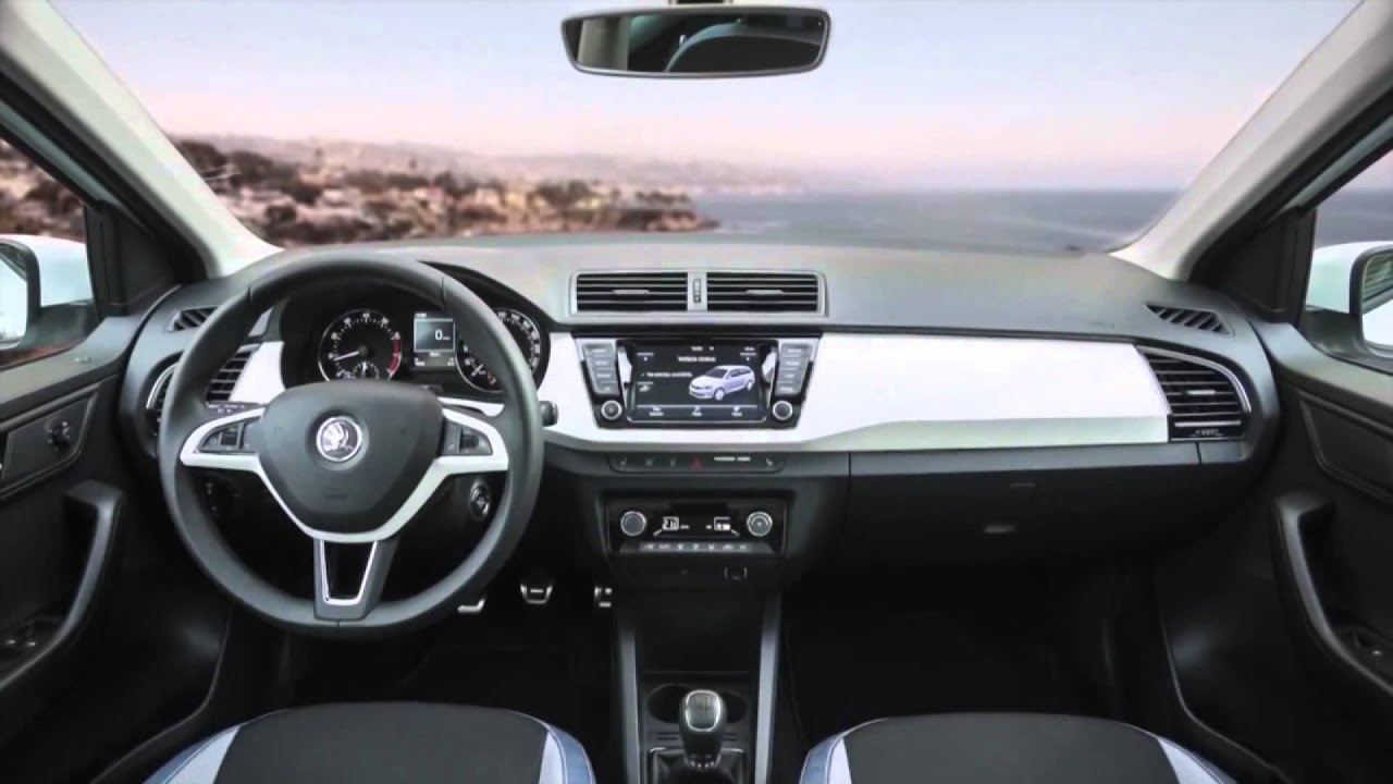 2016 Skoda Fabia Combi Design - YouTube