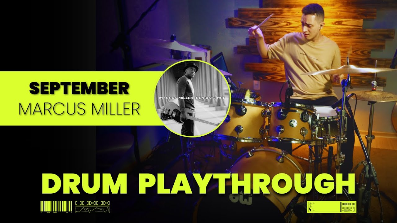 SETEMBRO - Marcus Miller | DRUM PLAYTHROUGH - YouTube