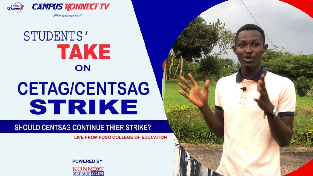 Students Take on CETAG/CENTSAG Strike on FOSCO Campus - YouTube