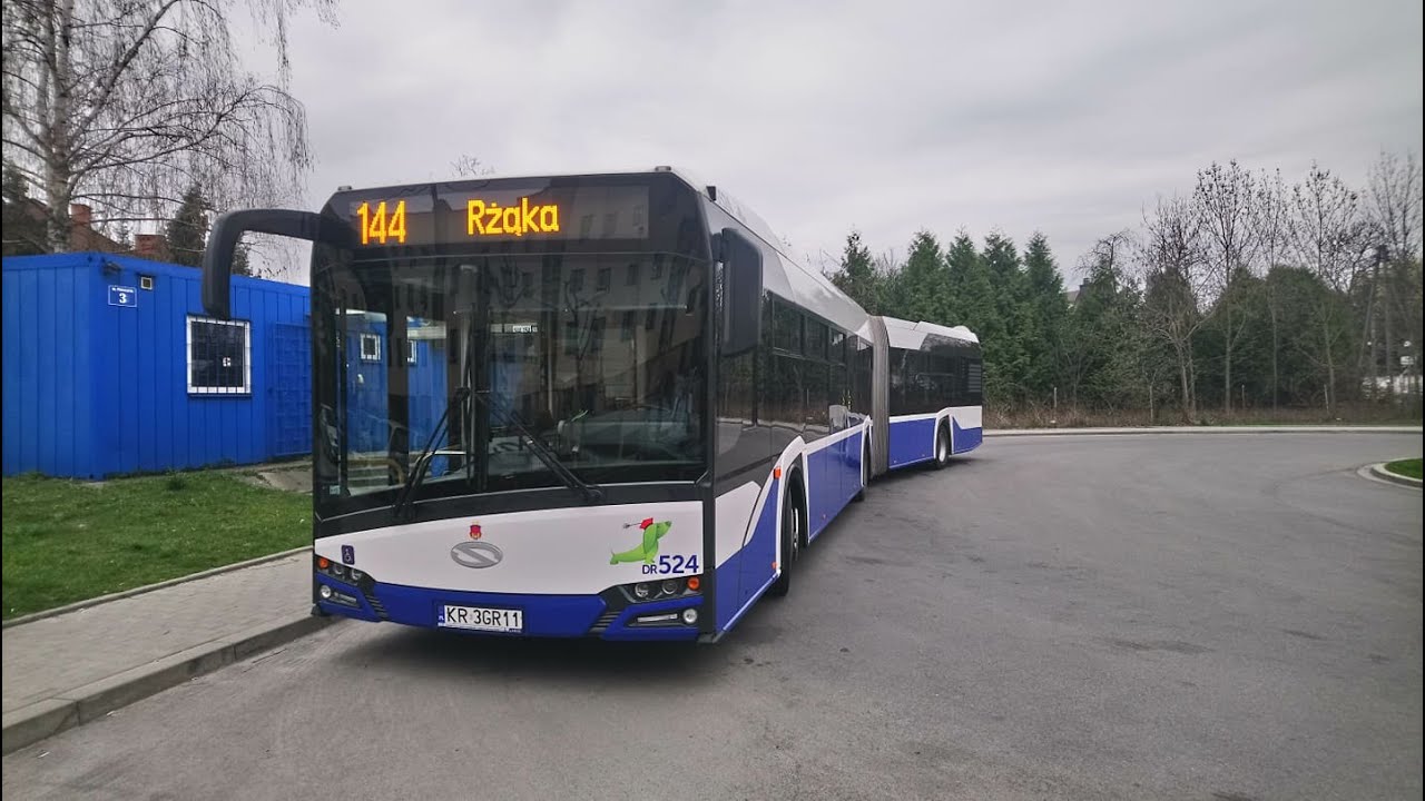 Linia: 144 Prądnik Biały → Rżąka | MPK Kraków 2019 - YouTube