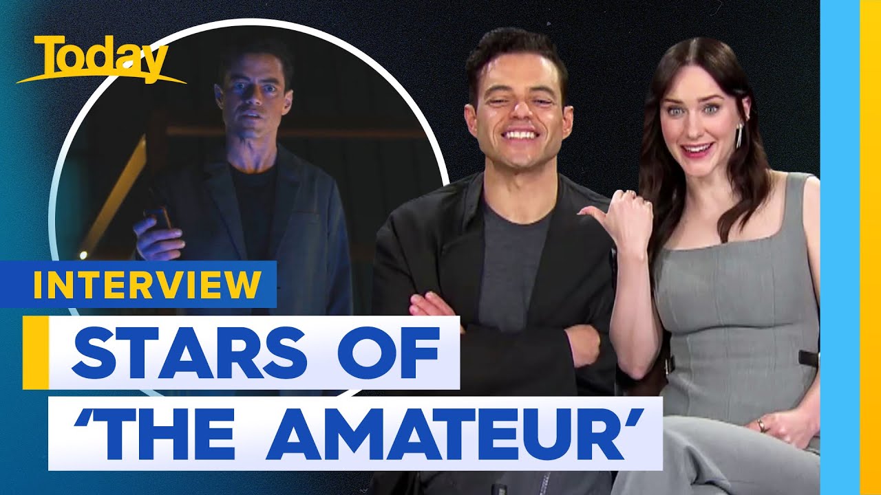 Stars of 'The Amateur' catch up with Today | Today Show Australia - YouTube