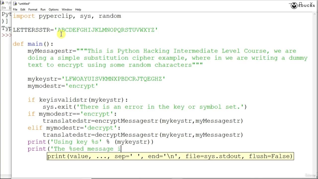 27 Simple Substitution Cipher Part 2 - YouTube