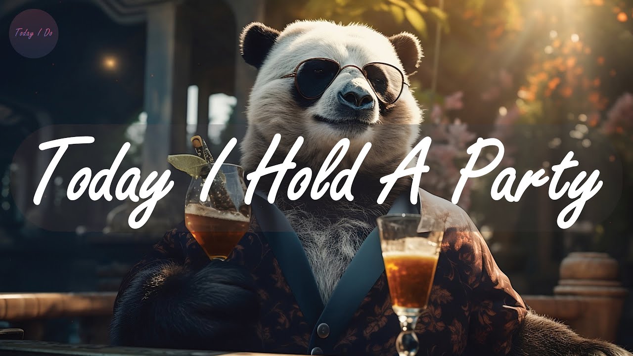 Today I Hold A Party 🥂 Relaxing Pop Music After Hard Working Week🎙Chill ...