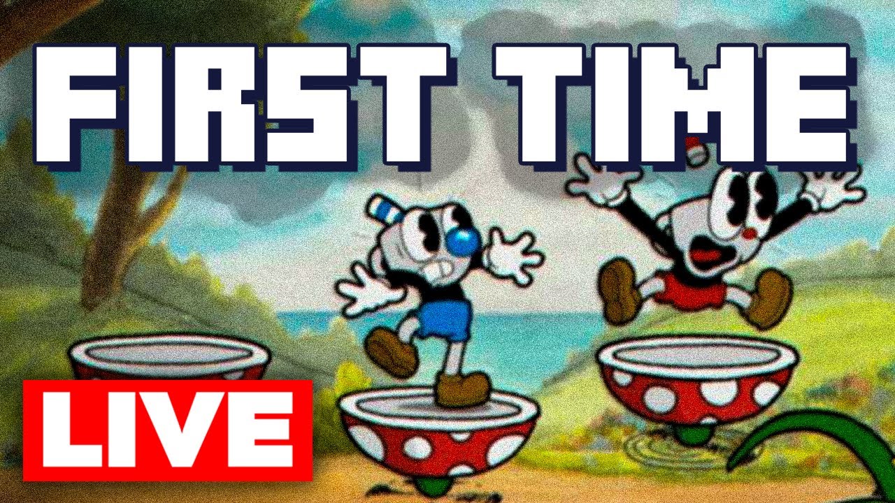 CUPHEAD First Playthrough | THEN CHESS LIVE - YouTube