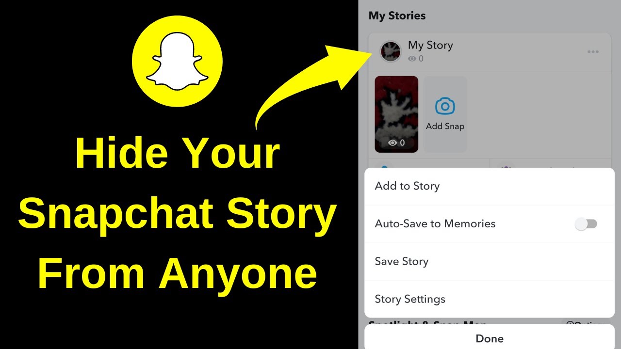 How To Hide Your Snapchat Story From Anyone YouTube how-to-hide-your-snapchat-story-from-anyone-youtube