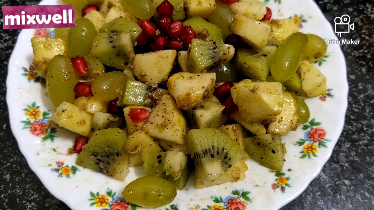 ##Healthy & Tasty CHAT (mixed fruit Chat)## - YouTube