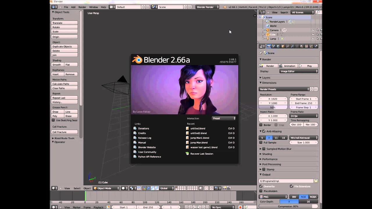 Blender Tut Bäume für die BGE - YouTube