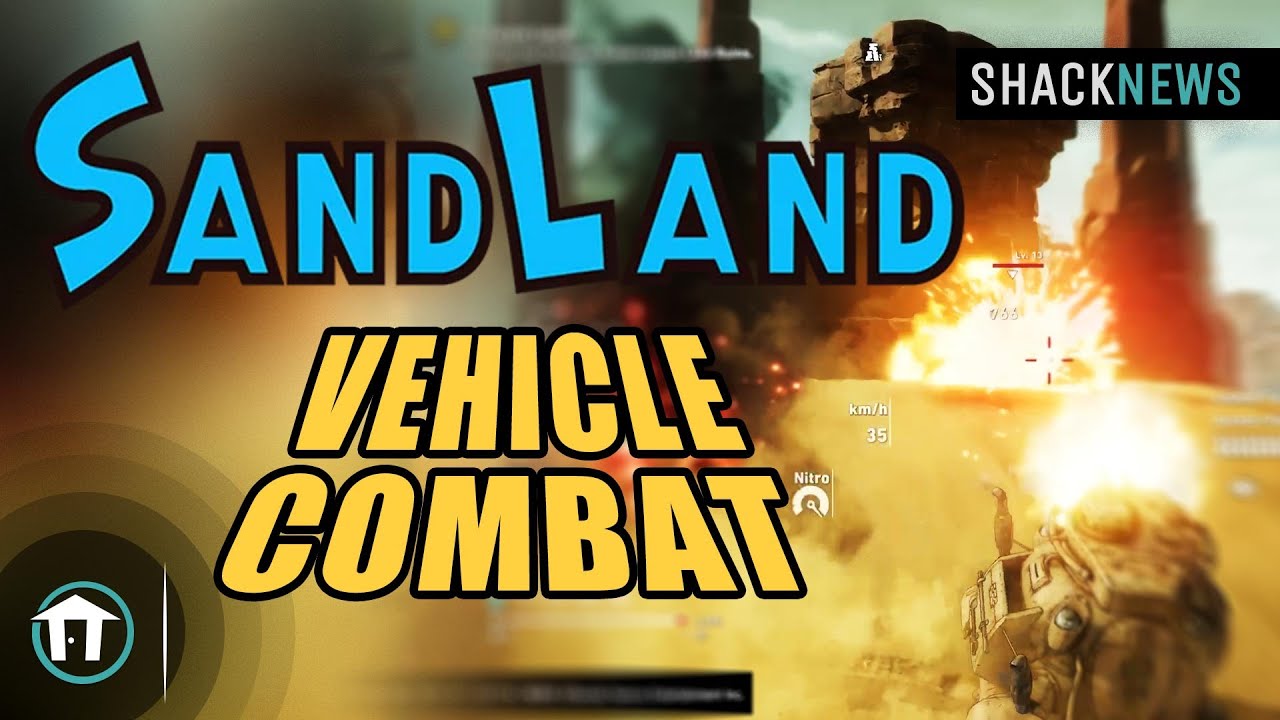 Sand Land - Vehicle Combat Gameplay - YouTube