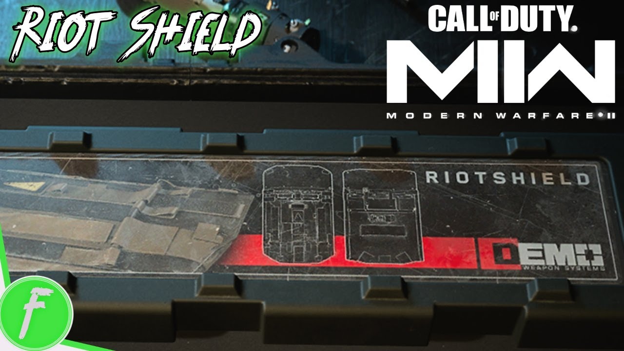 Call Of Duty Modern Warfare 2 Riot Shield Gameplay HD (PC) | NO ...