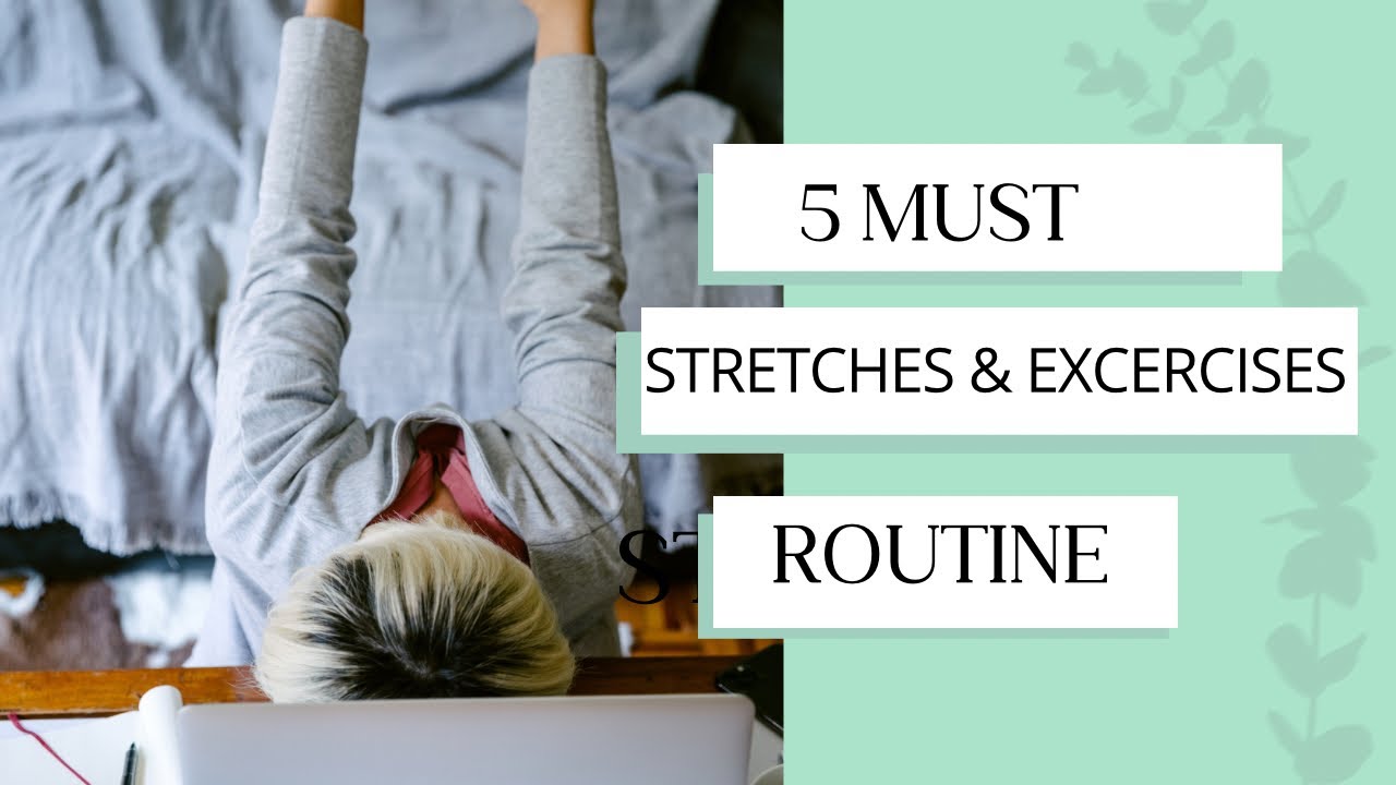 Essential Desk Worker & Student Pain Relief Exercises | beginner ...