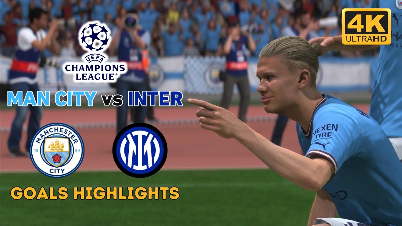 GOALS HIGHLIGHTS - UEFA Champion League Final - MANCHESTER CITY 2-1 ...
