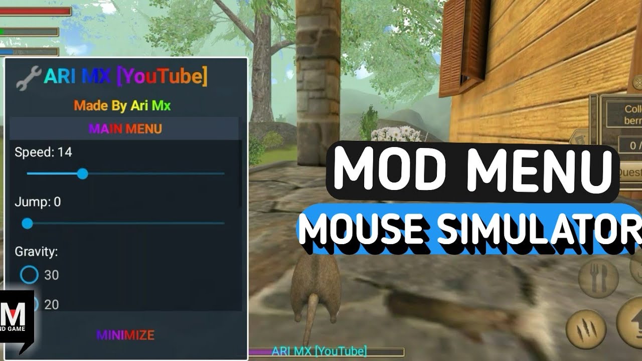 Mouse Simulator Mega Mod Menu | ARI MX MENU - YouTube