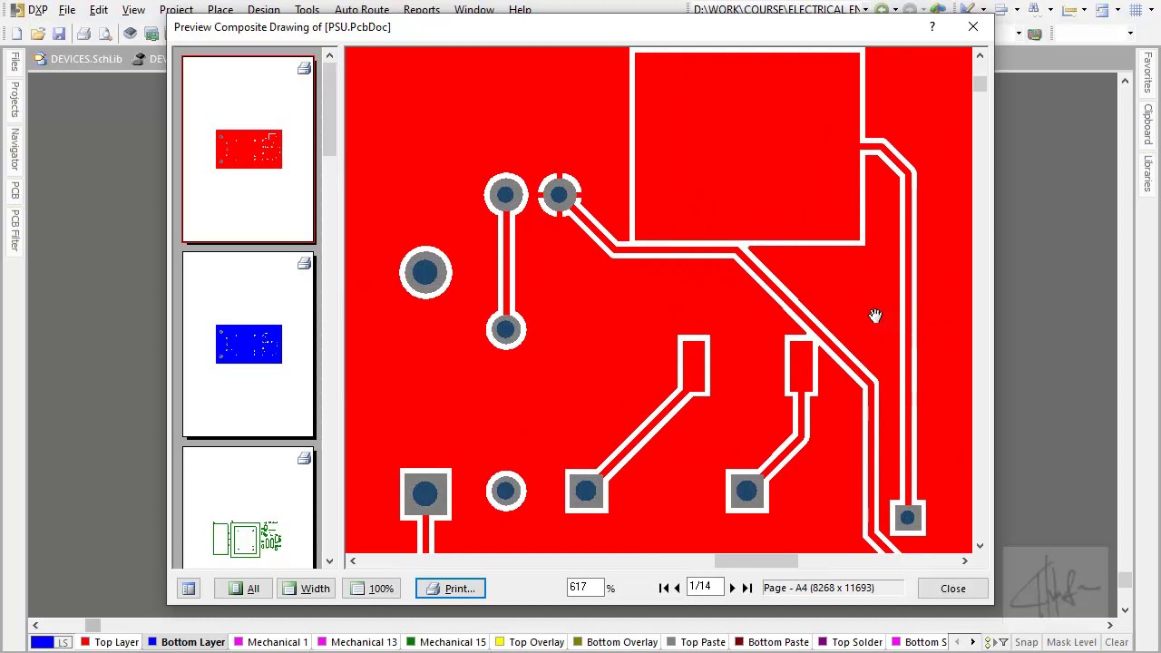 Altium Designer - PCB Layout Printing - YouTube