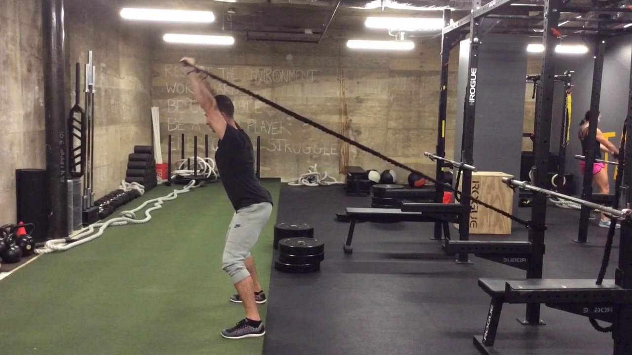 TRX Rip Trainer Standing Chest Press to Front Raise - YouTube