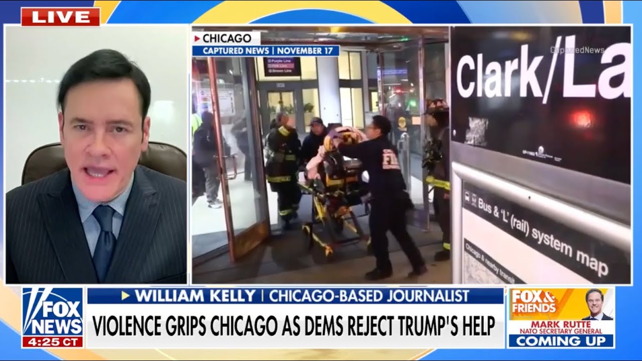 Fox Friends First interviews reporter William J. Kelly about Chicago's ...