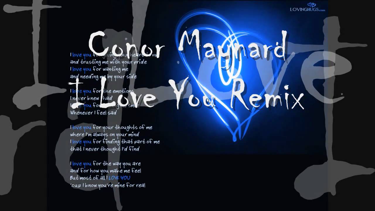 Conor Maynard - I Love You (Remix) - YouTube Music