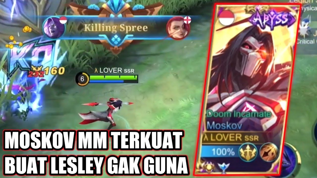 TOP GLOBAL MOSKOV BUKTIKAN, MOSKOV MM TERSAKIT DI META SEKARANG - MOBILE LEGENDS - YouTube