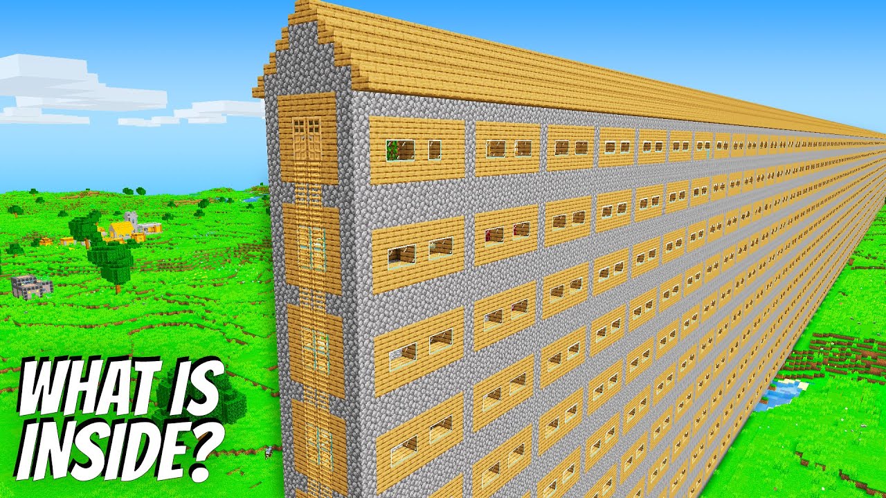 What's INSIDE the TALLEST VILLAGER HOUSE in Minecraft ? I found a ...