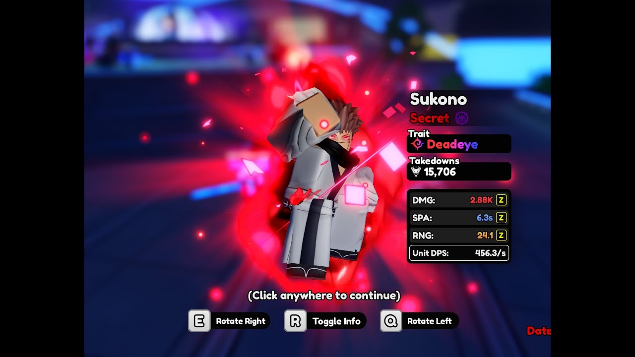 sukuna showcase deadeye - YouTube