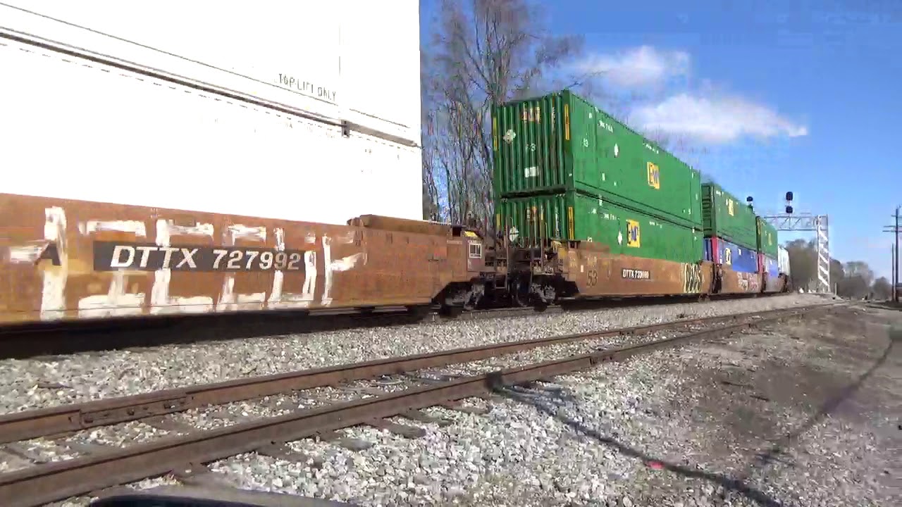 #6382 NS 202 Intermodal train - YouTube