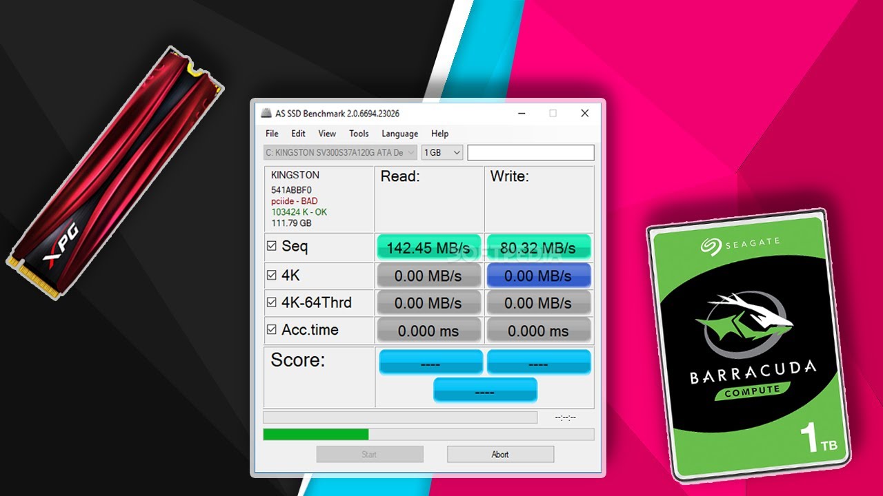 How to benchmark HDD or SSD {Speed Test of Hard Disk Drive/Solid State ...