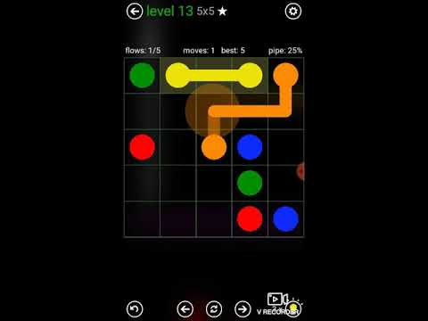 Flow Free game | android ios game play | addictive game play - YouTube