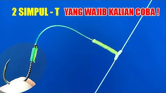 COBA CARA INI !! Rangkaian pancing dasaran 2 kail - Bottom fishing - YouTube