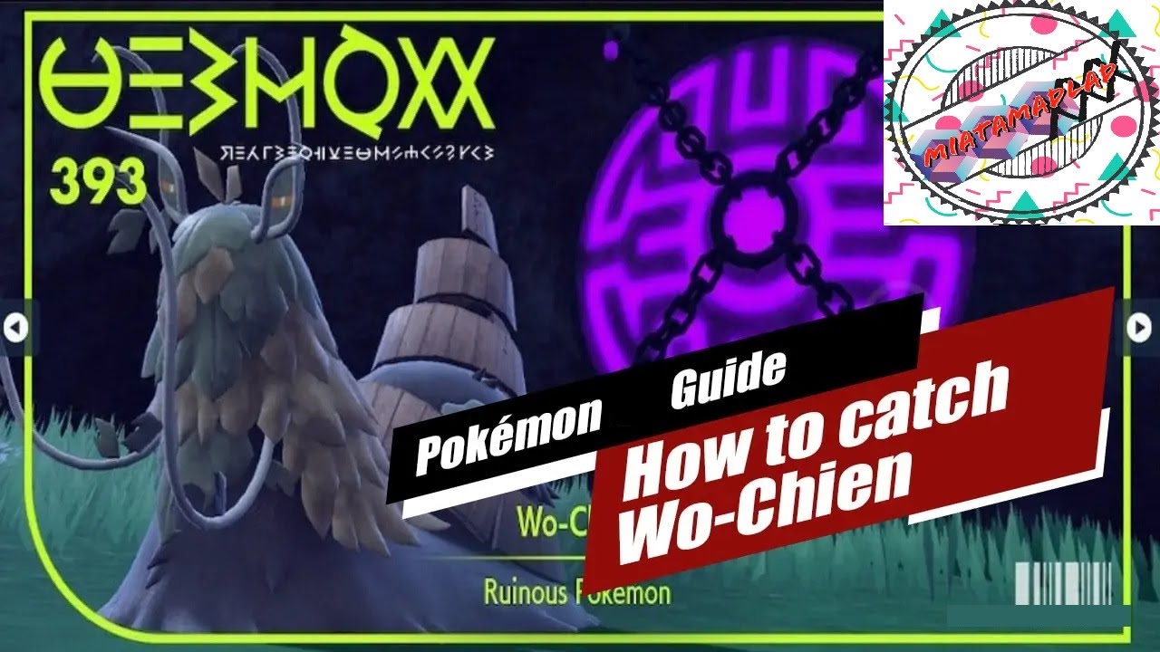 Wo-Chien legenday pokemon - YouTube