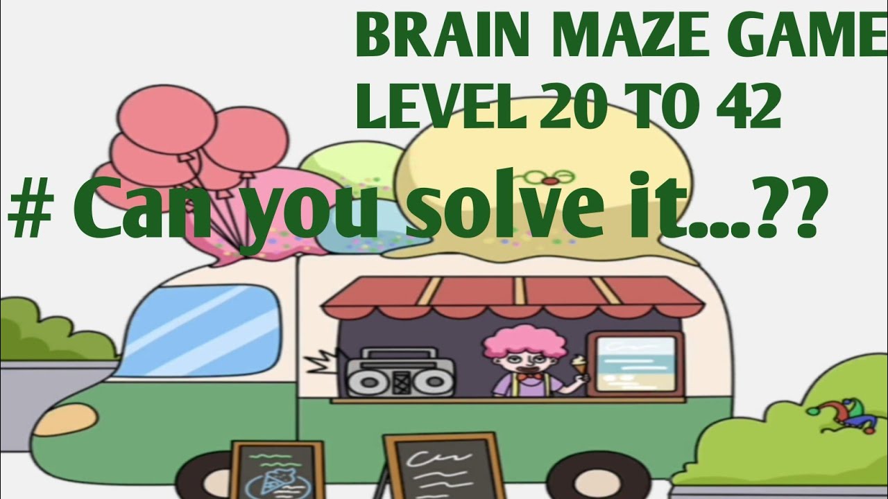 Brain Maze Game || Level 20 to Level 42 - YouTube