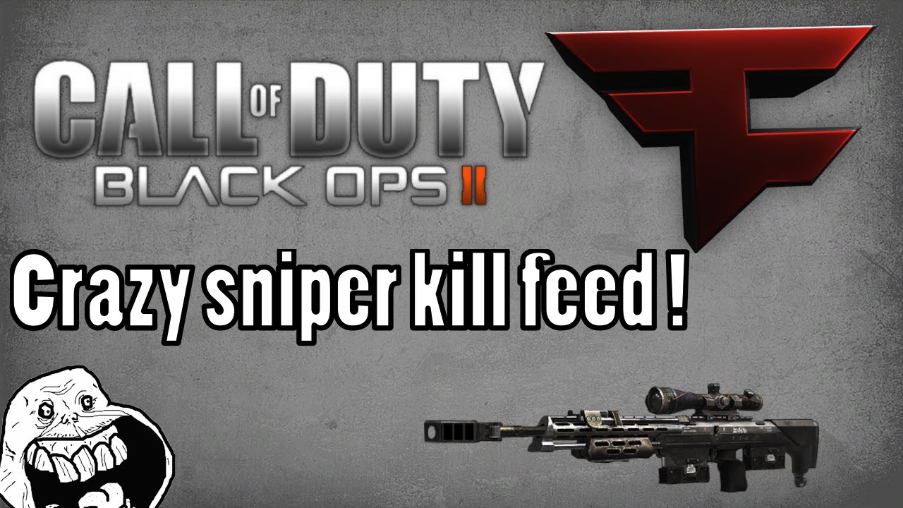 Bo2 Crazy sniper kill feed ! - YouTube