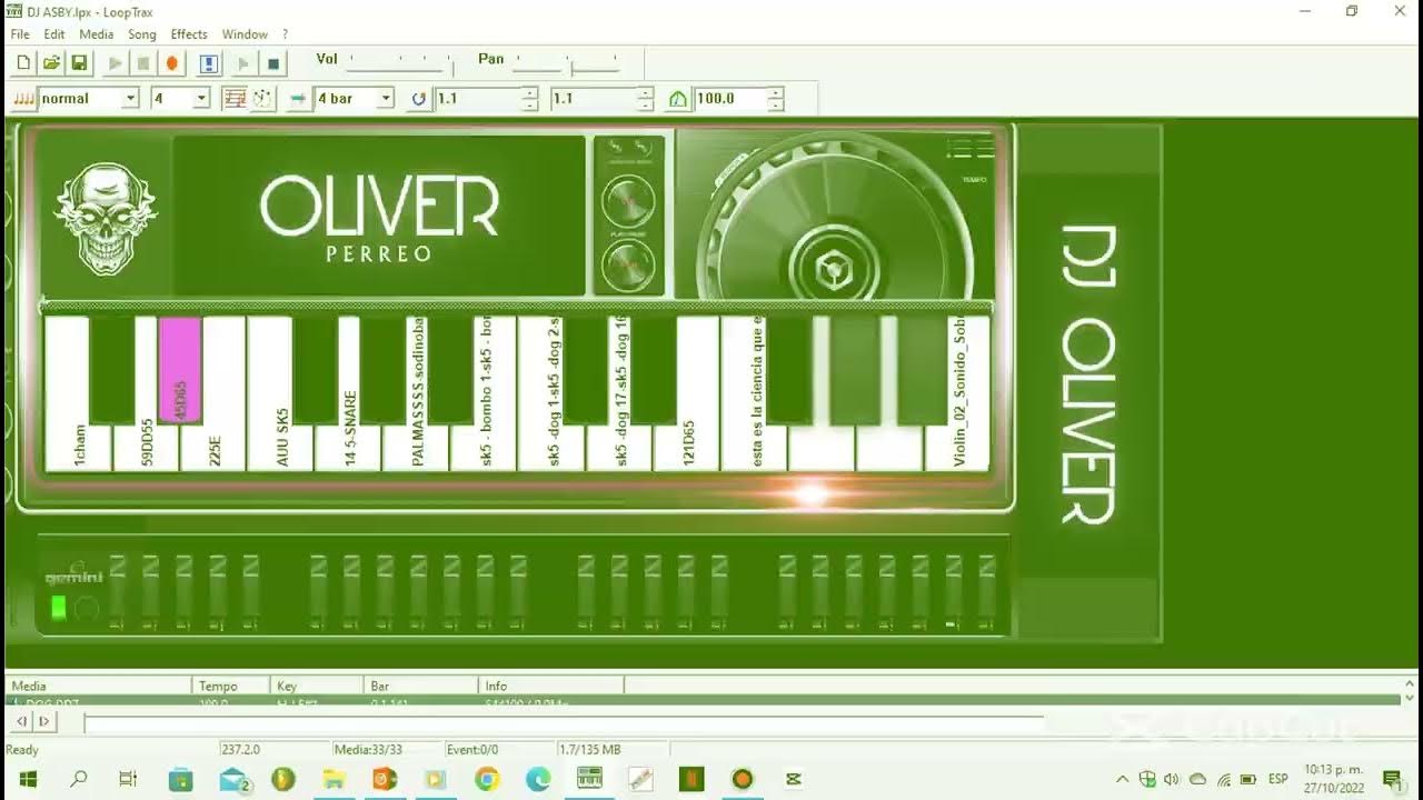 VIVE TU VIDA MR BLACK KEYVIN C EN PERREO LOOP TRAX DJ ASBY - YouTube
