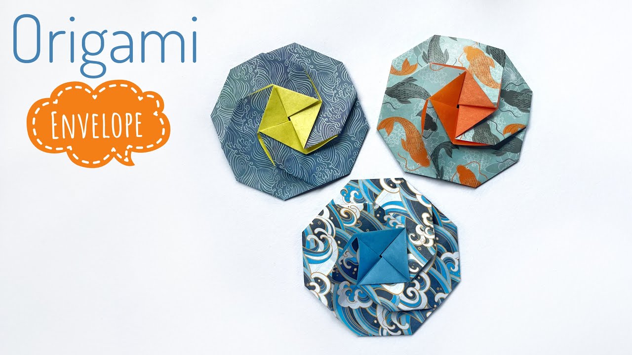 Origami Envelope 💌 Tutorial | How To Fold an Origami Envelope | Art ...