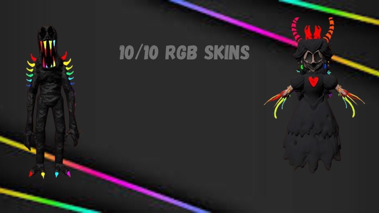 Roblox| Pillar chase 2| RGB SKINS!! Pt.3 - YouTube